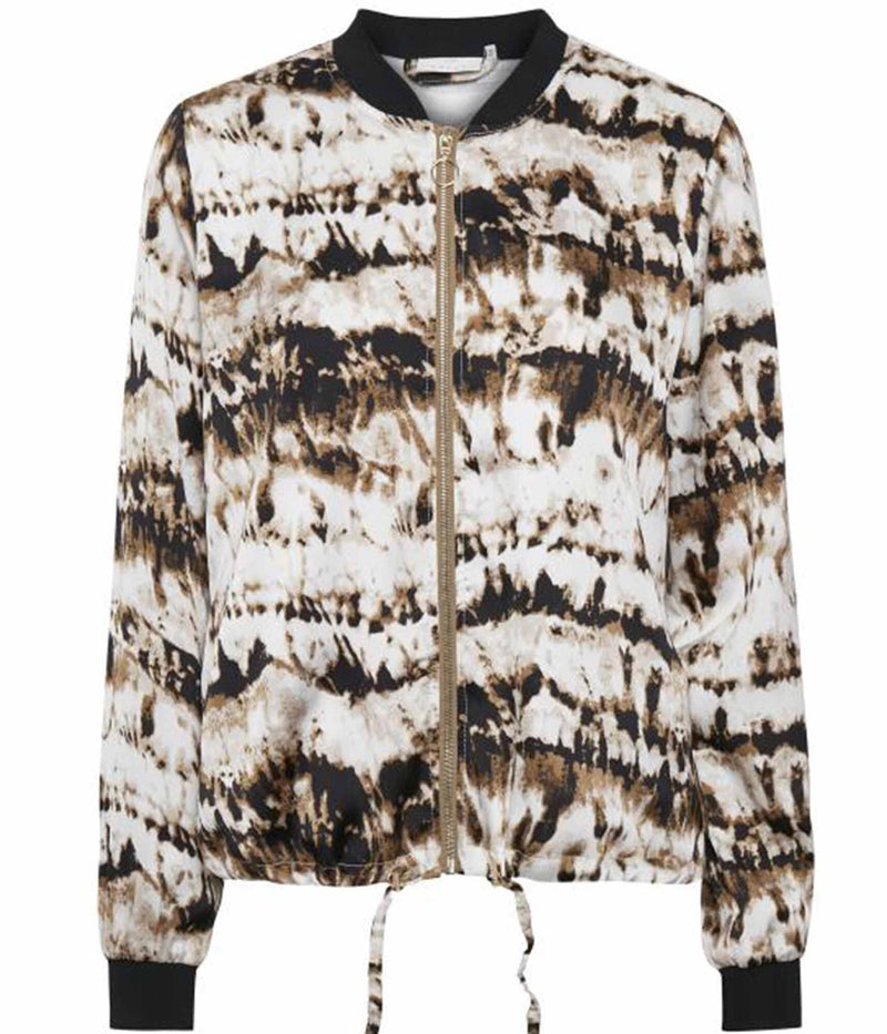 Shop Kaffe - Katia bomber jakke i dyre print – Heidisbutik
